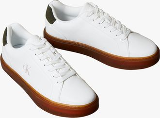 Calvin Klein Baskets en cuir lisse