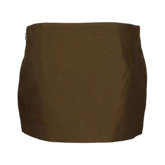 Khaite Jett Skirt - - Skirts - Damen - Gr&uuml;n - XS