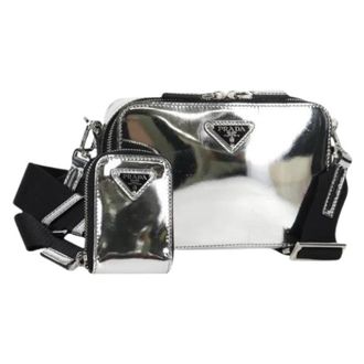 Prada Pre-owned Leder prada-taschen - - Pre-owned - Damen - Grau - ONE SIZE