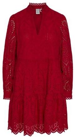 Vero Moda Yasholi Dress Holi Ls Robe S. Noos, Salsa, S Femmes