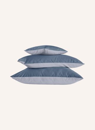 Hessnatur Hessnatur Satin Wende-Kissenbezug blau