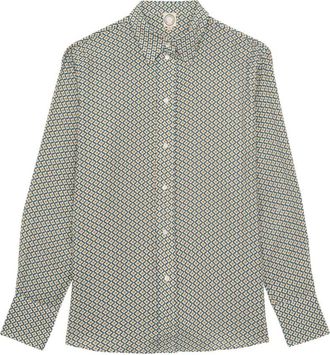 Ines De La Fressange Femme, Blouses et Chemises, Bleu, Taille: 40 FR Maureena Shirt