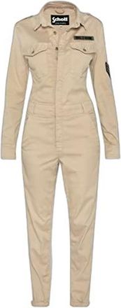 Schott NYC TRSUITW Combinaison, LT.Beige, L Femme
