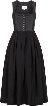 N&uuml;bler Trachtenkleid Gastrodirndl Saskia in Schwarz von N&uuml;bler - Rockl&auml;nge 90 cm