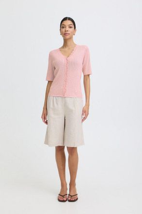 b.young Cardigan Kurzarm-Bluse BYMOBBE