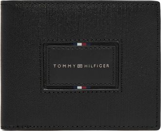 Tommy Hilfiger Geldb&ouml;rse Tommy Hilfiger Th Foundation Cc And Coin AM0AM14506 Schwarz