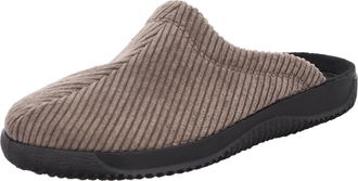 Rohde Herren Pantoffel Textil Kunststoff Sohle Cord Soltau-H 2787, Gr&ouml;&szlig;e:44 EU, Farbe:Gr&uuml;n