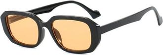 Generic Montures Carrées Élégantes For Hommes Et Femmes Lunettes De Soleil Polarisées For Les Déplacements En Plein Air, Le Sport Et Les Vacances(Orange)