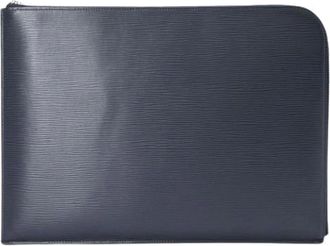 Louis Vuitton Pre-owned Epi Leather Pochette - Homme - Pre-owned - Bleu - Taille: ONE Size