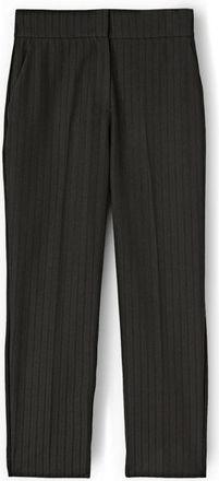 Motivi Femme, Pantalons, Noir, Taille: 34 FR Pantalon regular en tissu teint en fil