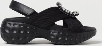 Roger Vivier Flache Sandalen ROGER VIVIER Damen Farbe Schwarz