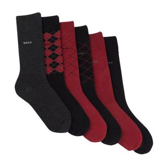 HUGO BOSS Homme, Sous-v&ecirc;tements, Multicolore, Taille: ONE Size Chaussettes Homme Design Cadeau