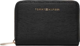 Tommy Hilfiger Geldb&ouml;rse Tommy Hilfiger Th Modern Compact Za AW0AW18487 Schwarz