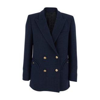 Blaz&eacute; Milano Zweireiher-Jacke - - Jackets - Damen - Blau - S