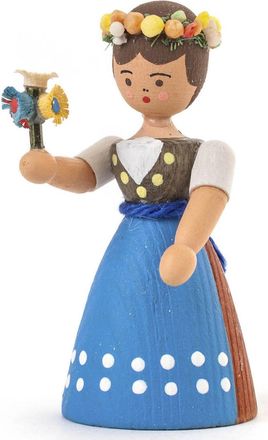 Dregeno Seiffen eG Miniatur-Almabtrieb-Dirndl - Dregeno Erzgebirge