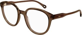 Chlo&eacute; unisex, Accessoires, Brun, Taille: 51 MM Oval Frame