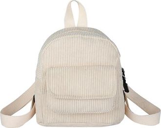 Generic Sac &agrave; dos tendance, sac &agrave; dos d&eacute;cole, sac &agrave; dos de voyage, sac &agrave; dos l&eacute;ger en velours c&ocirc;tel&eacute; pour adolescentes, sac d&eacute;cole, sac pour ordinateur portab