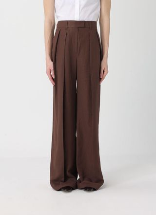 Brunello Cucinelli Pantalon BRUNELLO CUCINELLI Femme couleur Marron