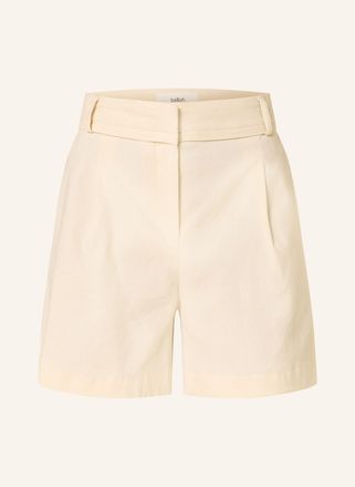 BA&SH Ba&Sh Shorts Cilo Mit Leinen gelb