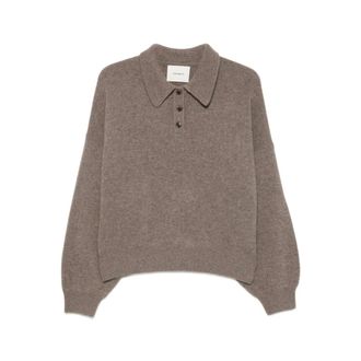 Lisa Yang Damen, Strickwaren, Braun, SGr&ouml;&szlig;e