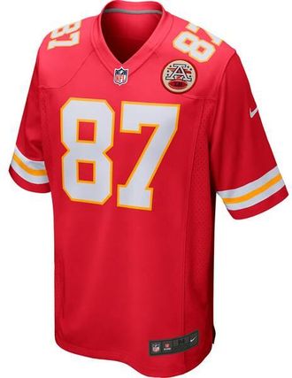 Nike Herren Kansas City Chief Nike Home Game Jersey Kelce 87