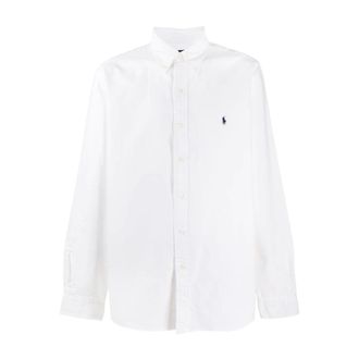 Polo Ralph Lauren Homme, Chemises, Blanc, Taille: 2XL Chemises en coton Ah23