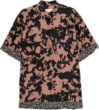 Dries Van Noten Homme, Chemises, Multicolore, Taille: S Chemise Viscose