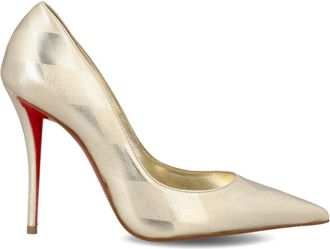 Christian Louboutin Femme, Chaussures, Gris, Taille: 38 1/2 EU Escarpins Miss Z