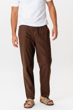 Perform Collection Leinenhose - Kaffee