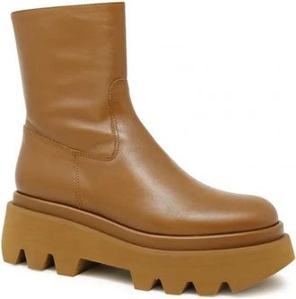 Paloma Barceló Stiefel - Brown Leather Osian Iris Boots - Gr. 36 (EU) - in Braun - für Damen