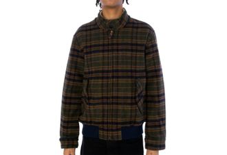 Ben Sherman Wolljacke Jacke Ben Sherman Wool Check Harrington