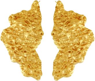 Dansk Copenhagen Courage Wasserdichte Dreieck Statement Ohrringe - - Accessories - Damen - Gelb - ONE SIZE