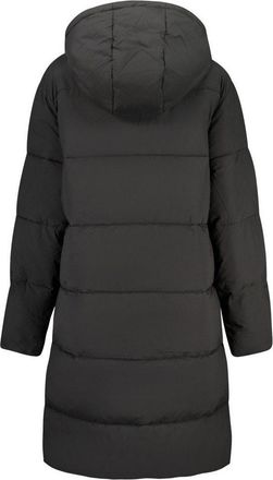 Guess Outdoorjacke Damen Thermojacke Schwarz mit Kapuze und Taschen - Stylisch & Warm