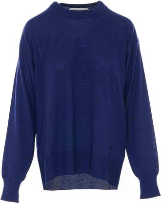 Ami Pull Col Rond - Bleu