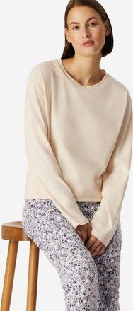 Schiesser Pyjamaoberteil Mix & Relax schlaf-oberteil nachthemd sleepshirt