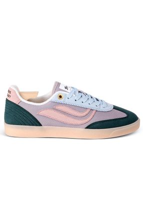 Genesis Damen vegan Sneaker G-Volley Mesh Teal Sky Old Rose
