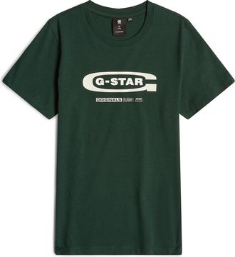 G-Star G-Star Jungen Kids T-Shirt G-Star Graphic, Grün (laub D24994-01-4287), 10