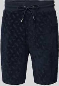 HUGO BOSS Regular Fit Bermudas mit Strukturmuster Modell Lamson