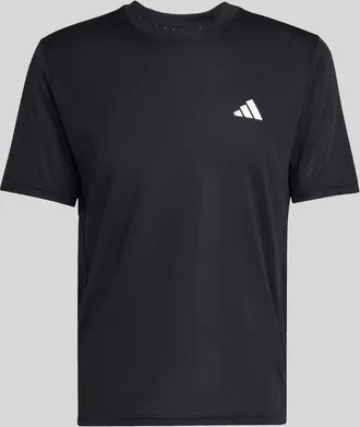 adidas Regular Fit T-Shirt mit Logo-Print
