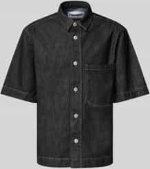 Review Regular Fit Jeanshemd mit Brusttasche