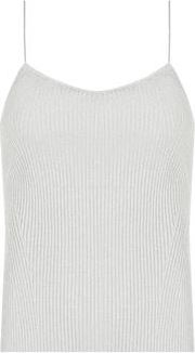 Khaite Top Ziggy m&eacute;tallis&eacute;