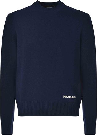Dsquared2 Rundhalspullover - Blau