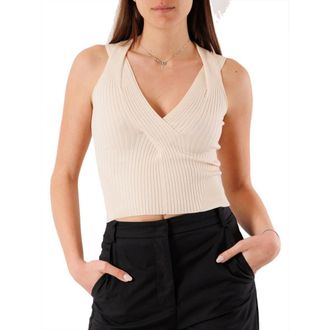 Patrizia Pepe Damen, Oberteile, Beige, SGr&ouml;&szlig;e