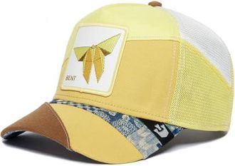 Goorin Brothers Chapeaux de camionneur r&eacute;glables de la collection Farmigami unisexe, Farmigami Transform (Jaune), taille unique