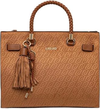 Liu Jo Femme, Sacs, Brun, Taille: ONE Size Sac &agrave; main avec bandouli&egrave;re et poche int&eacute;rieure