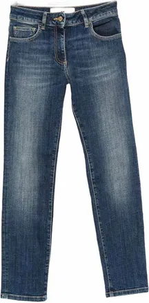 Elisabetta Franchi Jean Droit - Bleu