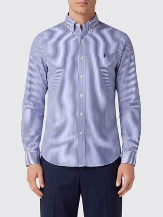 Polo Ralph Lauren Chemise slim fit en popeline de coton stretch avec col boutonn&eacute;