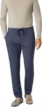 Joop Herren Hose blau Baumwolle