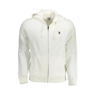 U.S.Polo Association Kapuzenpullover mit durchgehendem Rei&szlig;verschluss - - Sweatshirts & Hoodies - Herren - Wei&szlig; - 2XL