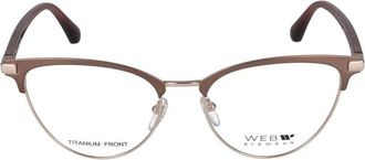 Web Eyewear unisex, Accessoires, Brun, Taille: 54 MM We5395 Eyeglasses